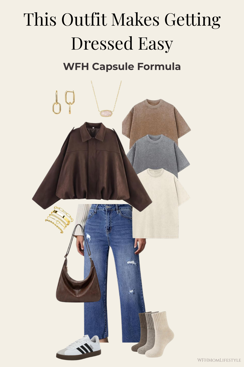 Affordable WFH Capsule Wardrobe for Moms (15–20 Pieces That Actually ...
