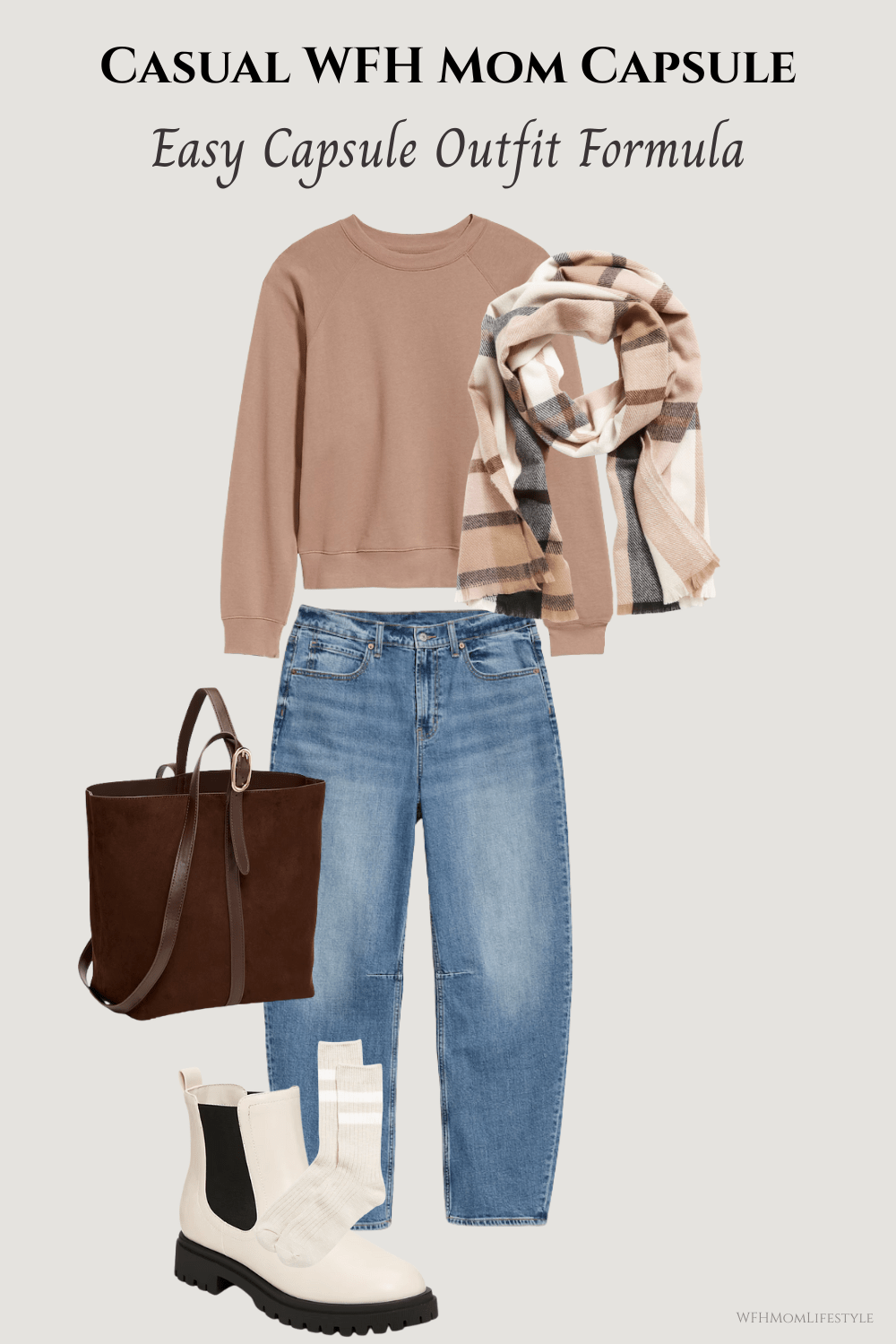 Affordable WFH Capsule Wardrobe for Moms (15–20 Pieces That Actually ...